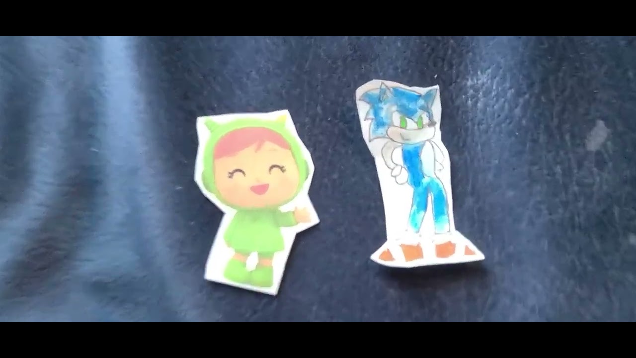 Roger tv shorts - Angry sonic punch Nina and gets grounded - YouTube