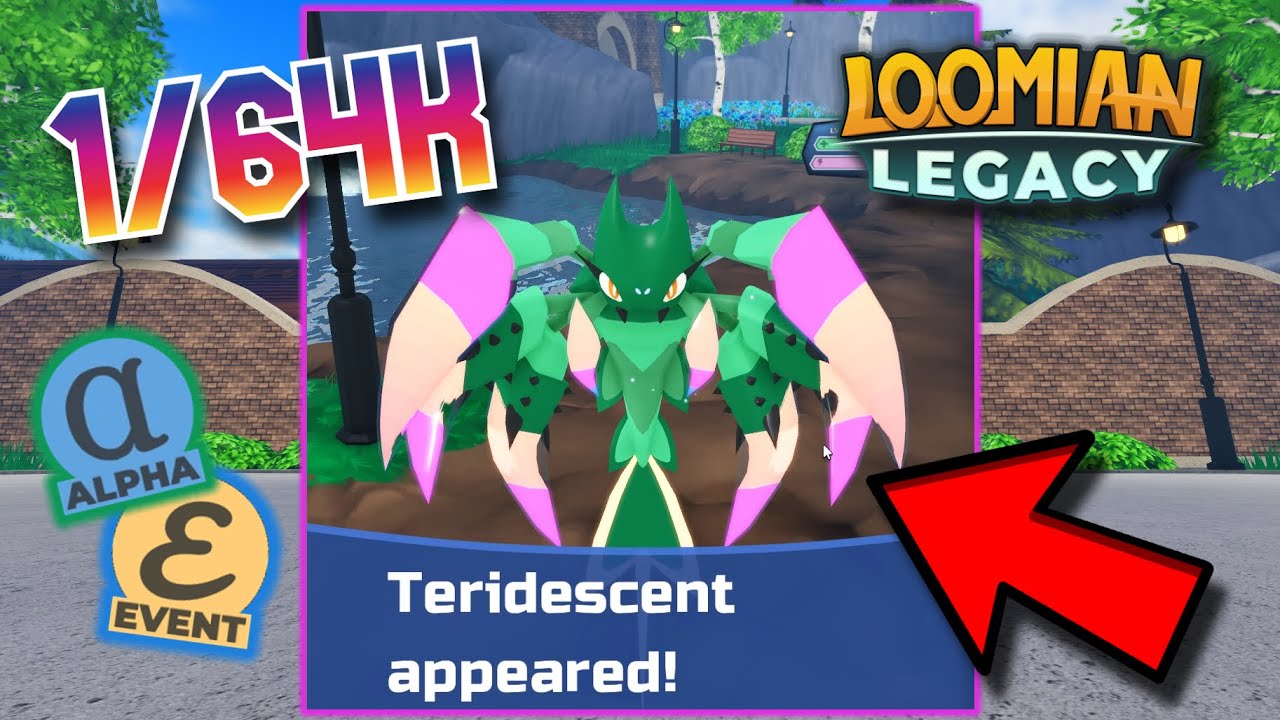 Alpha Teridescent W/REACTION! Loomian Legacy | Loomunity Park - YouTube