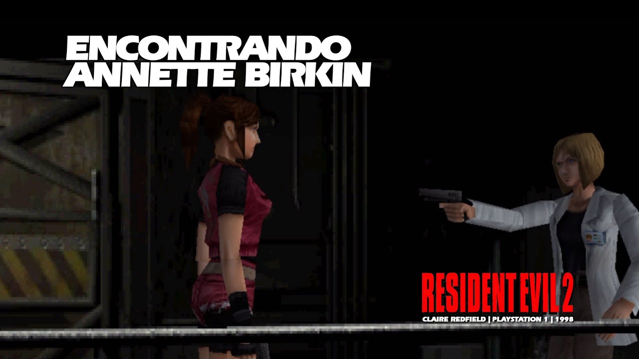 Encontrando Annette Birkin - Resident Evil 2 (PS1) - 1998 | Claire ...