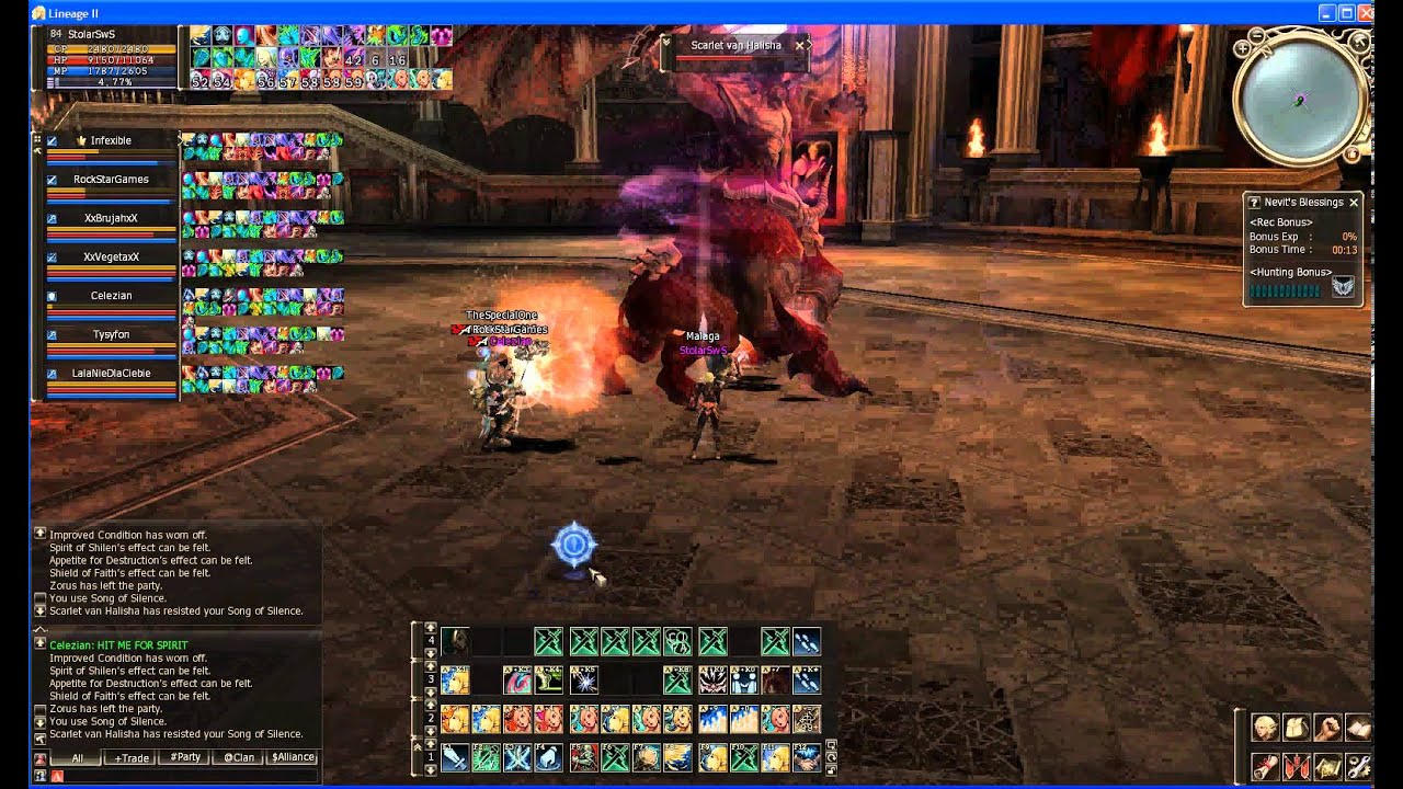 lineage 2 tezza by 2 titans ( high five dex x 4 ) - YouTube