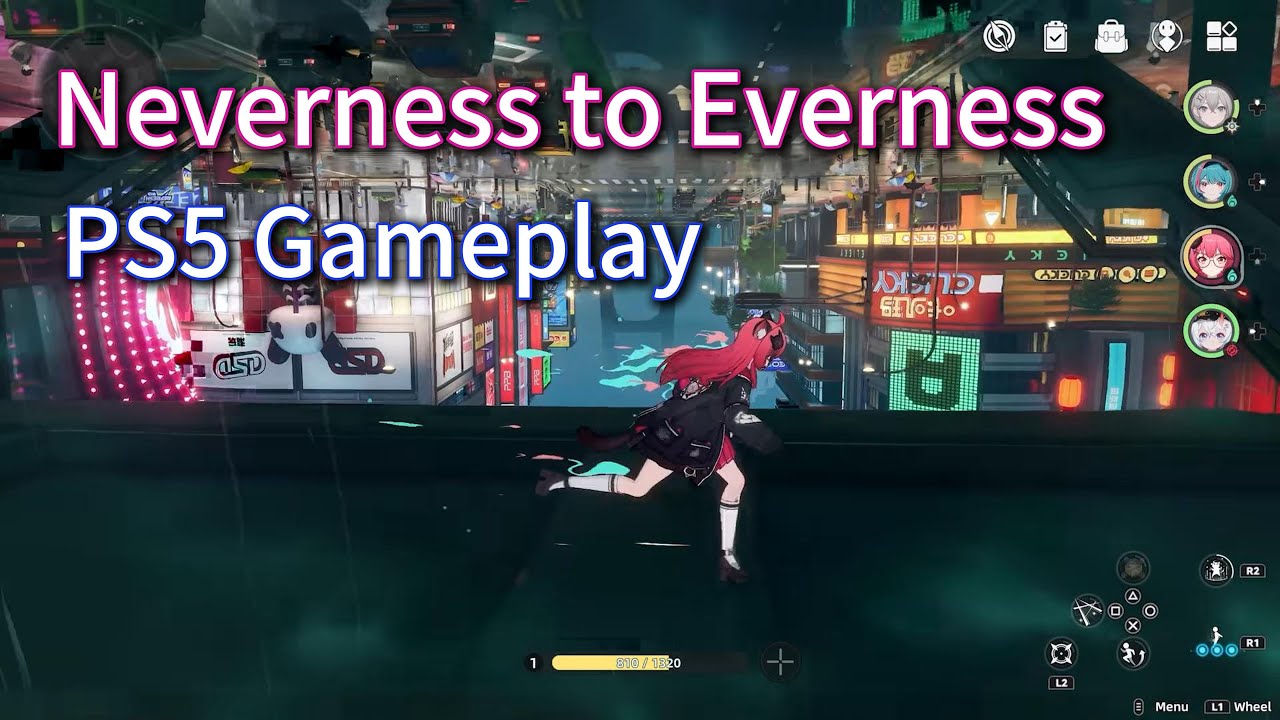 Neverness to Everness (NTE) PlayStation Gameplay | NTE Character ...