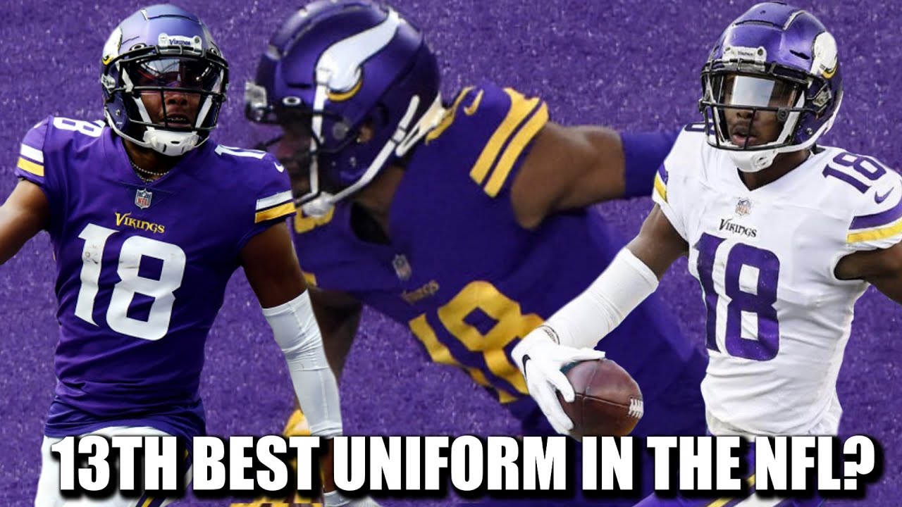 Minnesota Vikings Uniforms Ranked 13th Best in the NFL by AI, Packers ...
