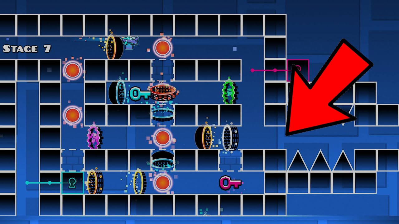 Can You Beat The Hardest Escape Room in Geometry Dash? - YouTube