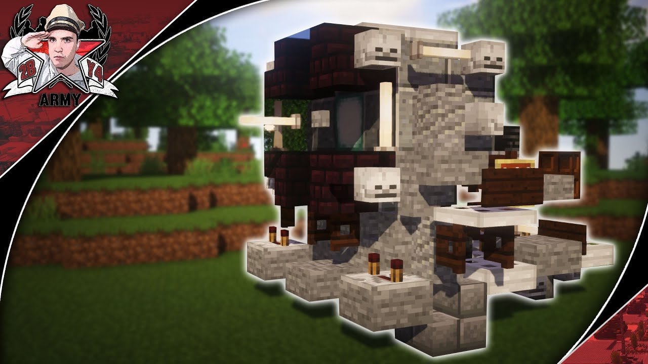 Minecraft: WW2 150 cm Flakscheinwerfer 34 | Searchlight Tutorial ...
