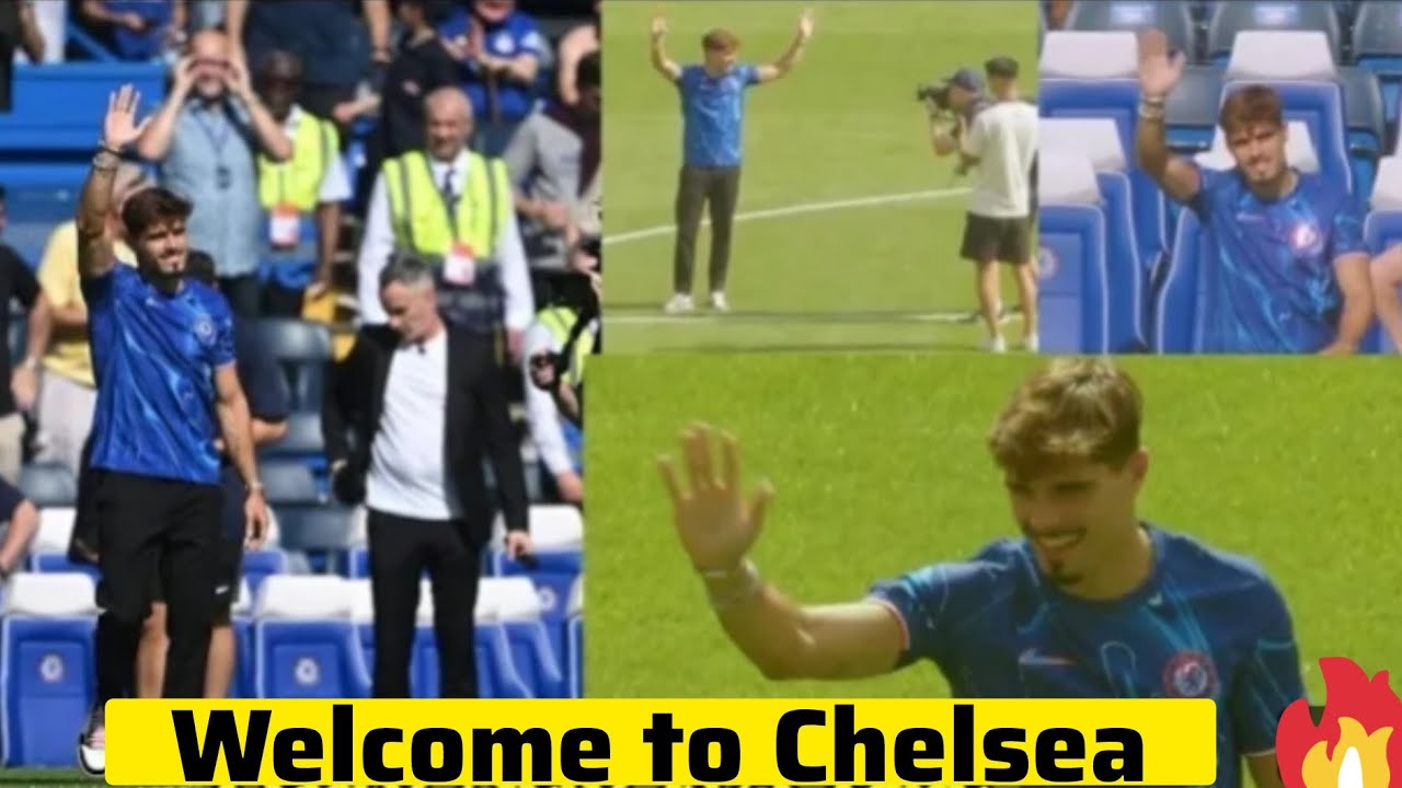 PEDRO NETO unveiling at Stamford bridge today welcome to Chelsea. - YouTube
