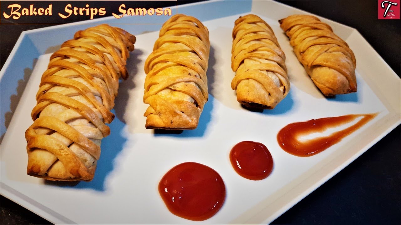 Strips Samosa Recipe | Paneer Strips Samosa | Easy Snacks Recipe ...