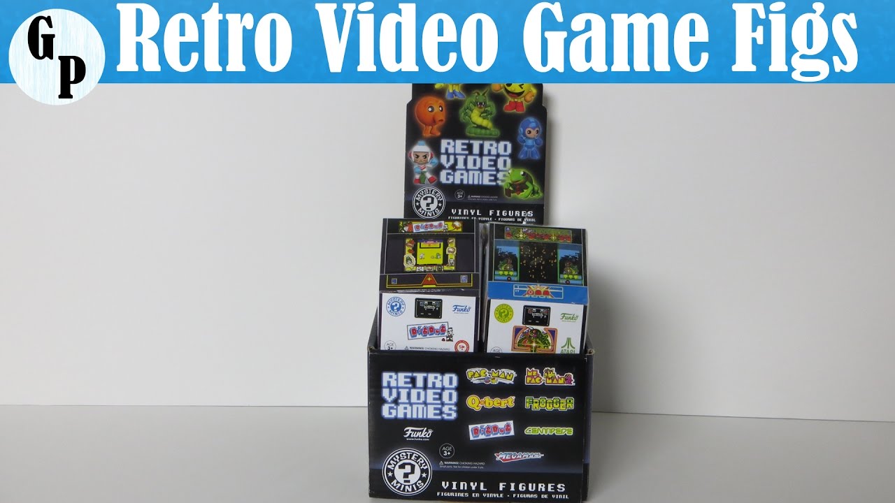 Funko Retro Video Games Mystery Minis Case Opening - YouTube