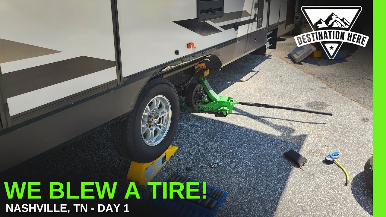 E15 - Nashville, TN / Day 1 / Trailer Tire Blowout / Nothing A Buc-ee's ...