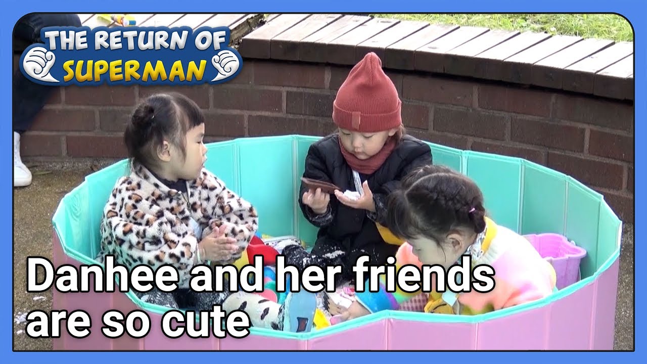 Danhee and her friends are so cute (The Return of Superman Ep.408-9 ...
