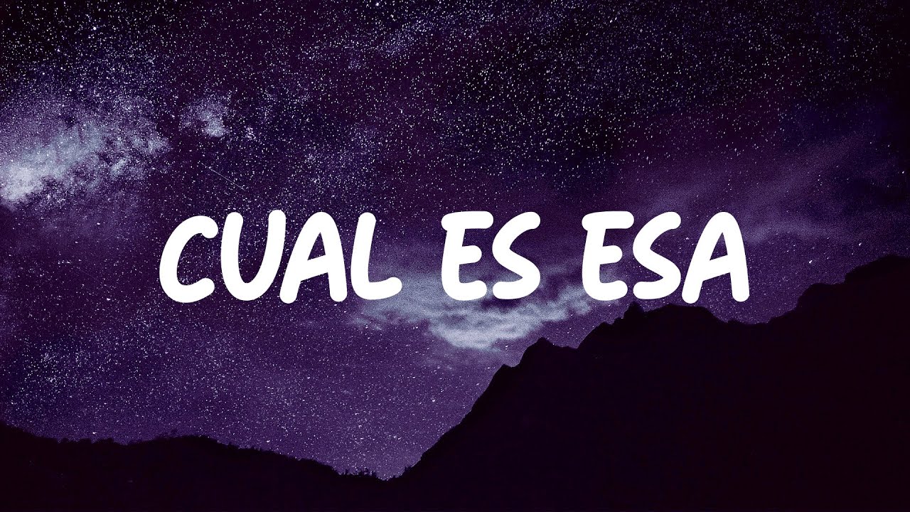 Feid, Pirlo - CUAL ES ESA (Letra/Lyrics) - YouTube