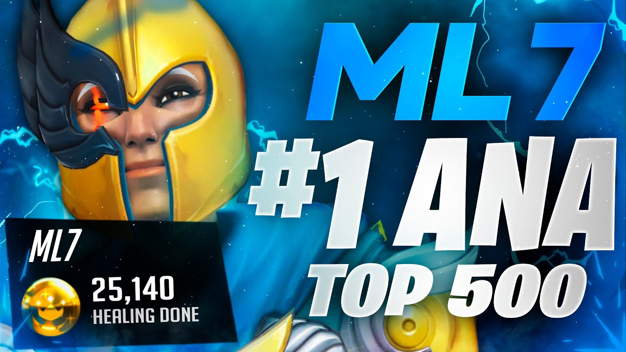 ml7 Best Ana in the World?! 25k Healing Done! [ Overwatch Season 29 Top ...