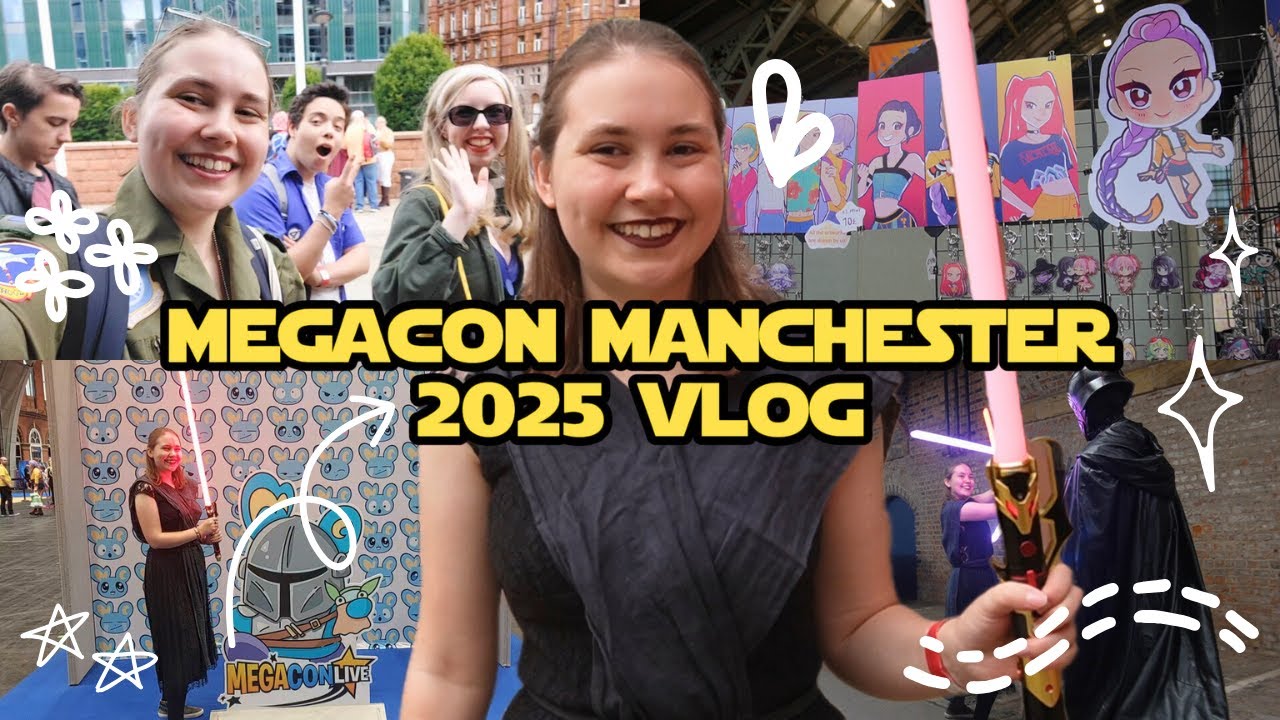 Is this the BEST UK convention?? | MegaCon Manchester vlog - YouTube
