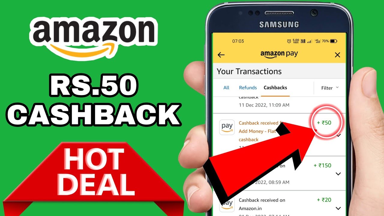 Amazon New Offer Today Upto 50 Cashback All User !! Amazon Offers Today ...