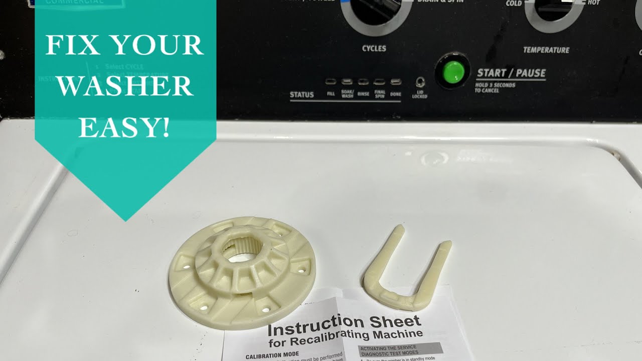 How to Fix a Washer not spinning well, off balance Whirlpool Built VMW ...