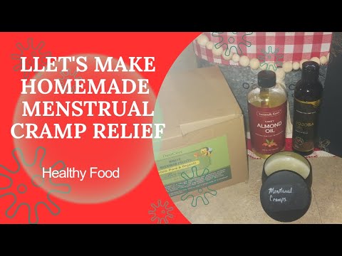 homemade menstrual cramp relief - YouTube