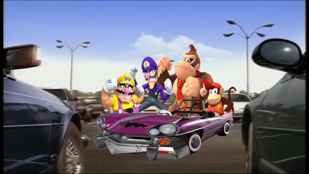 Team Wario in the Parking Lot - YouTube