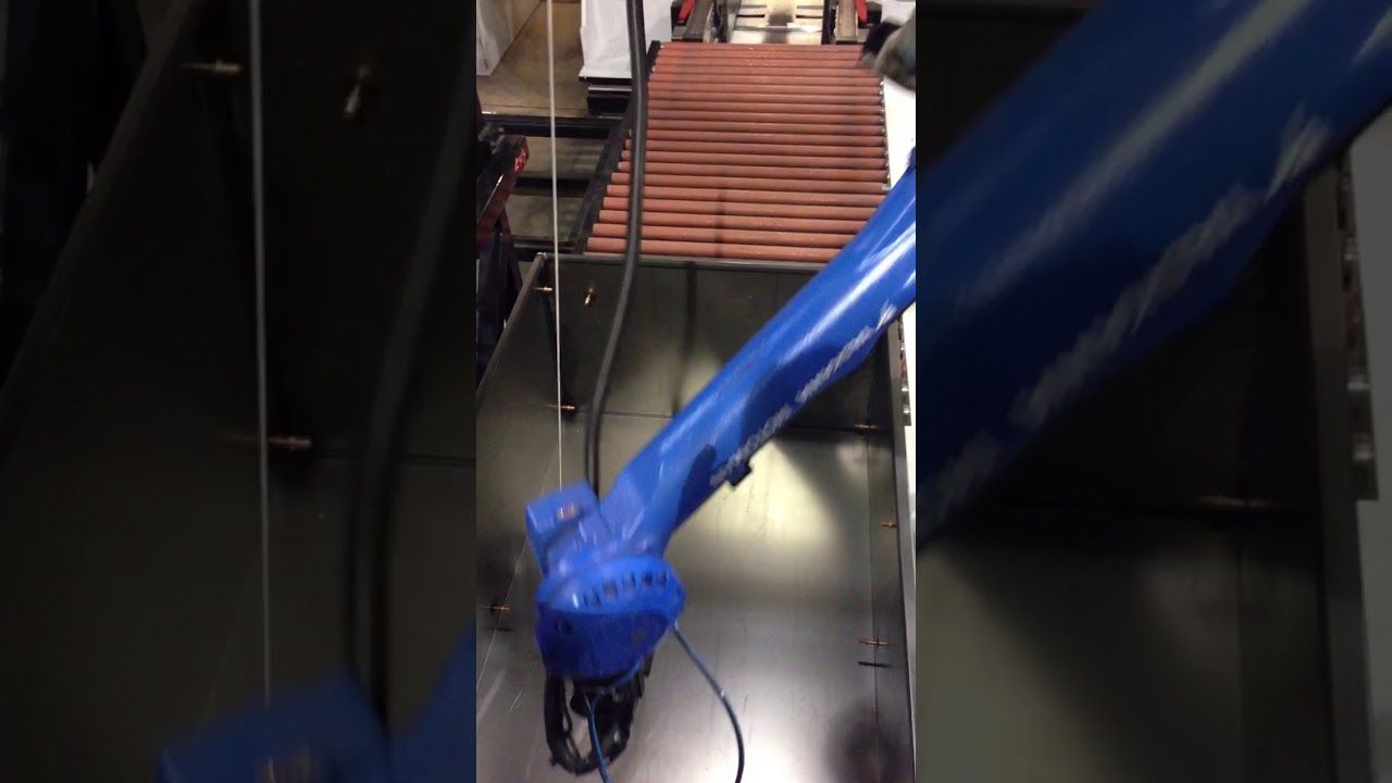 Robotic Stud Welder - YouTube