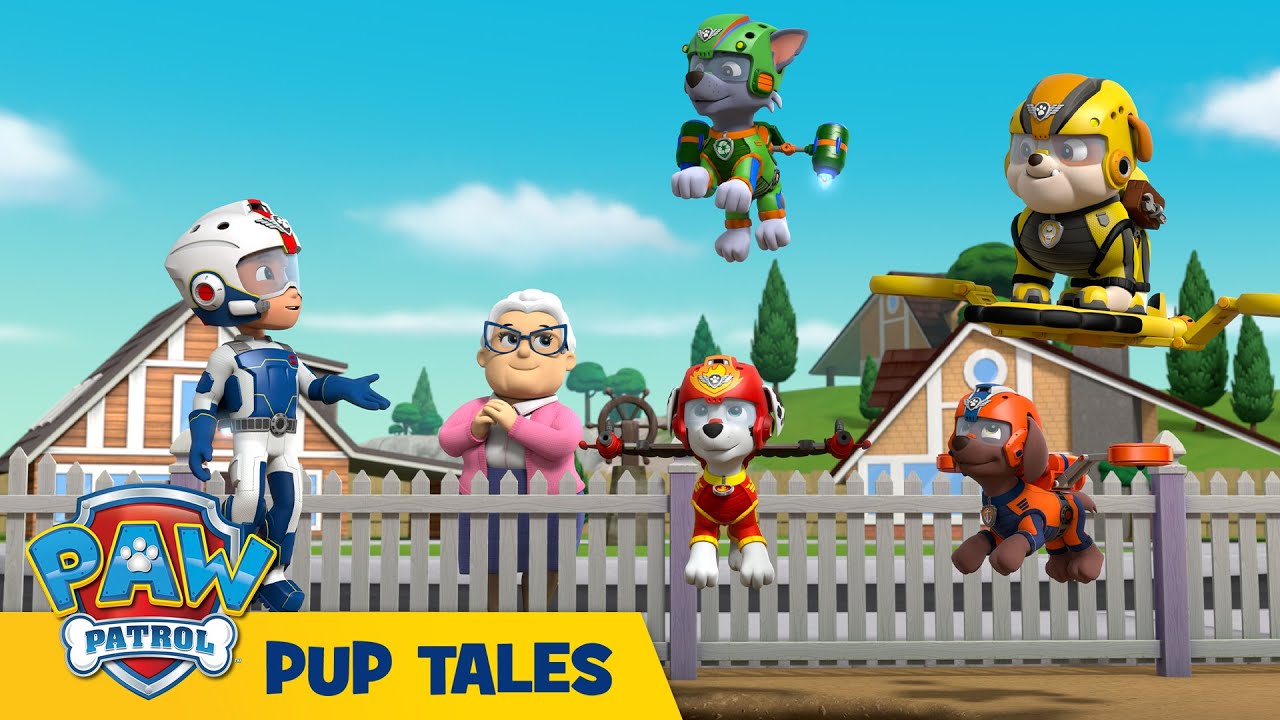 🐶 Pups Save Ms Marjorie's House | PAW Patrol | Cartoons for Kids - YouTube