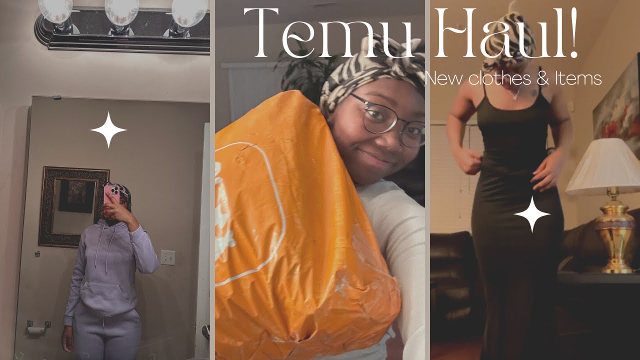 TEMU CLOTHING HAUL!!( is it worth it? is it good material?) - YouTube