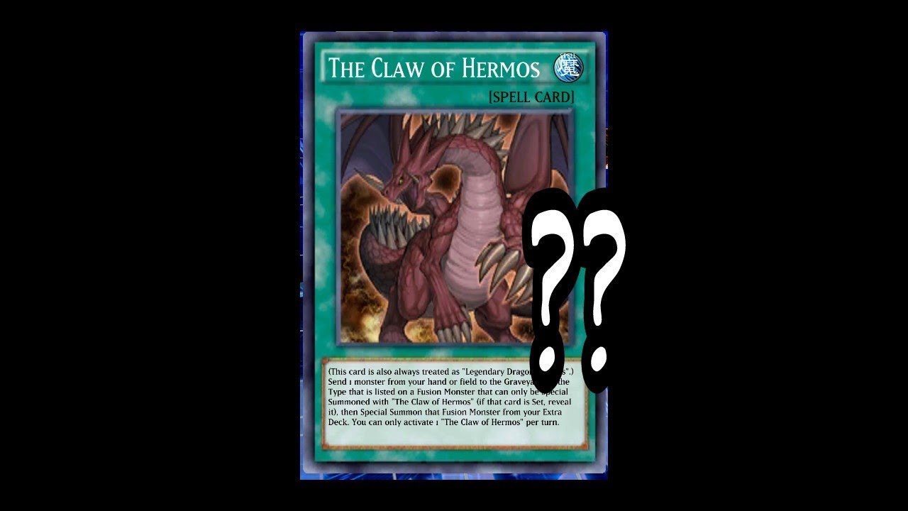 duel links, what joey (DM)have line white Claw of hermos? - YouTube