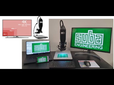 SubaScope Ultimate Microscope with 360 semi auto zoom and rotation ...