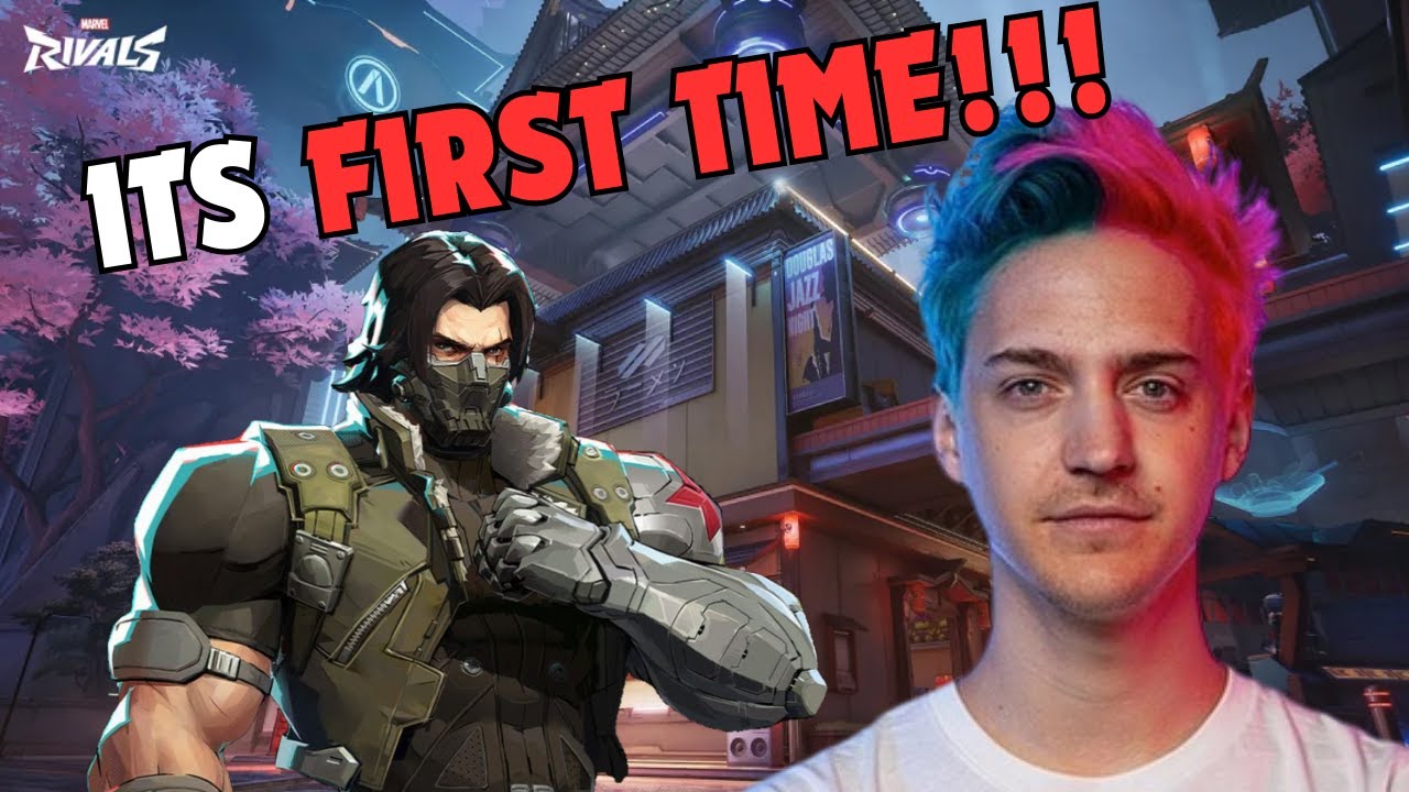 NINJA'S FIRST TIME IN MARVEL RIVALS | WINTER SOLDIER GAMEPLAY - YouTube