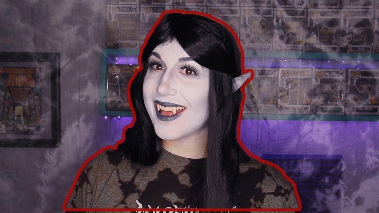 Marceline Makeup! (Amateur level) - YouTube