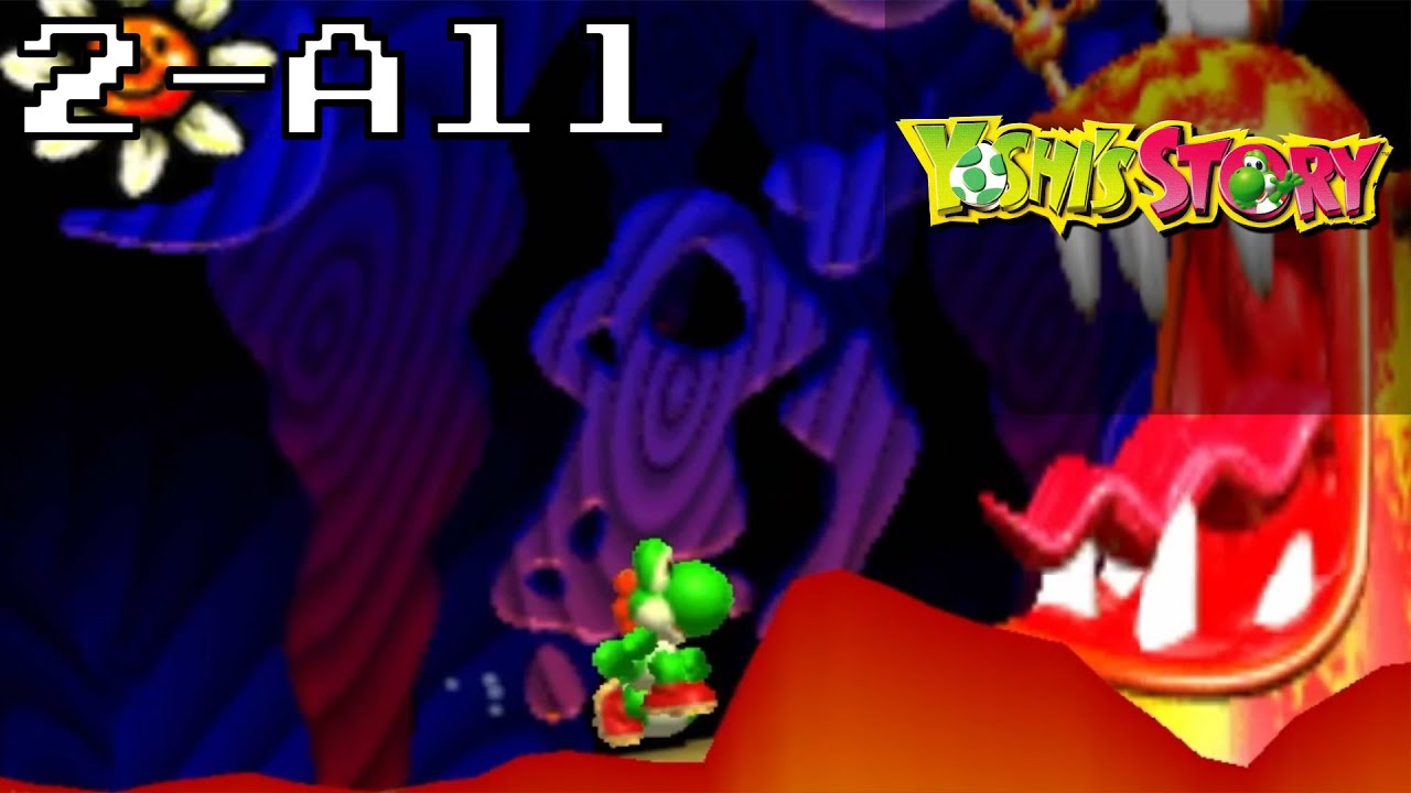 All Level 2 Levels (Yoshi's Story) - AverageGameGuides - YouTube