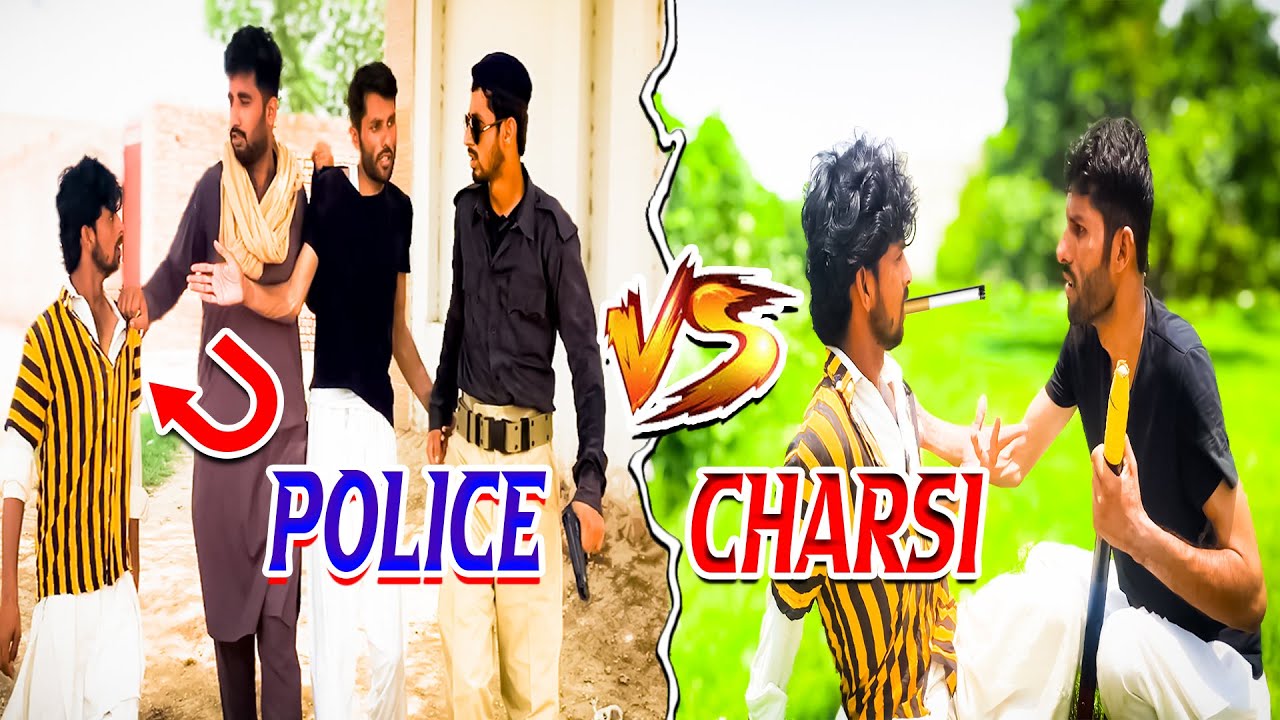 POLICE VS CHARSI | CHARSI NE POLICE KO Q BULAYA | COMEDY VIDEO | ZOHAIB ...