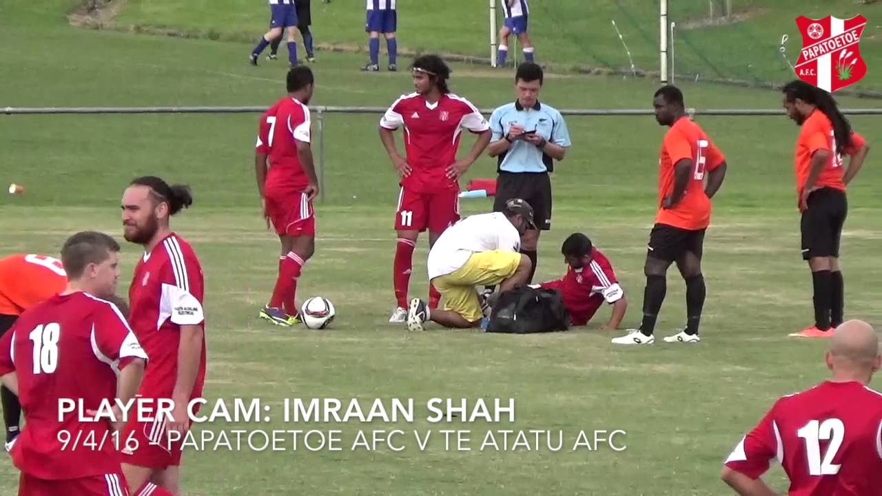 Papatoetoe AFC: Player Cam - Imraan Shah - YouTube