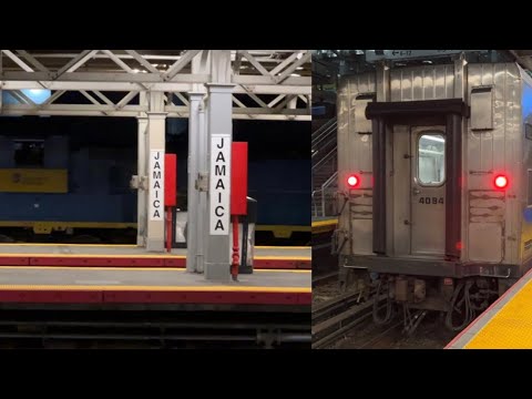 LIRR SW1001 105 towing 2 M7’s meets with equipment move from Montauk ...
