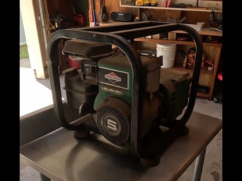 20 plus year old Coleman powermate 2250 generator brought back to life ...