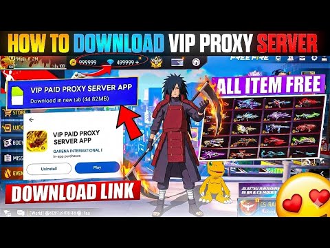 How To Download Proxy Server In Free Fire 💯😱🔥 | Free Fire Proxy Server | Proxy Server Free Fire