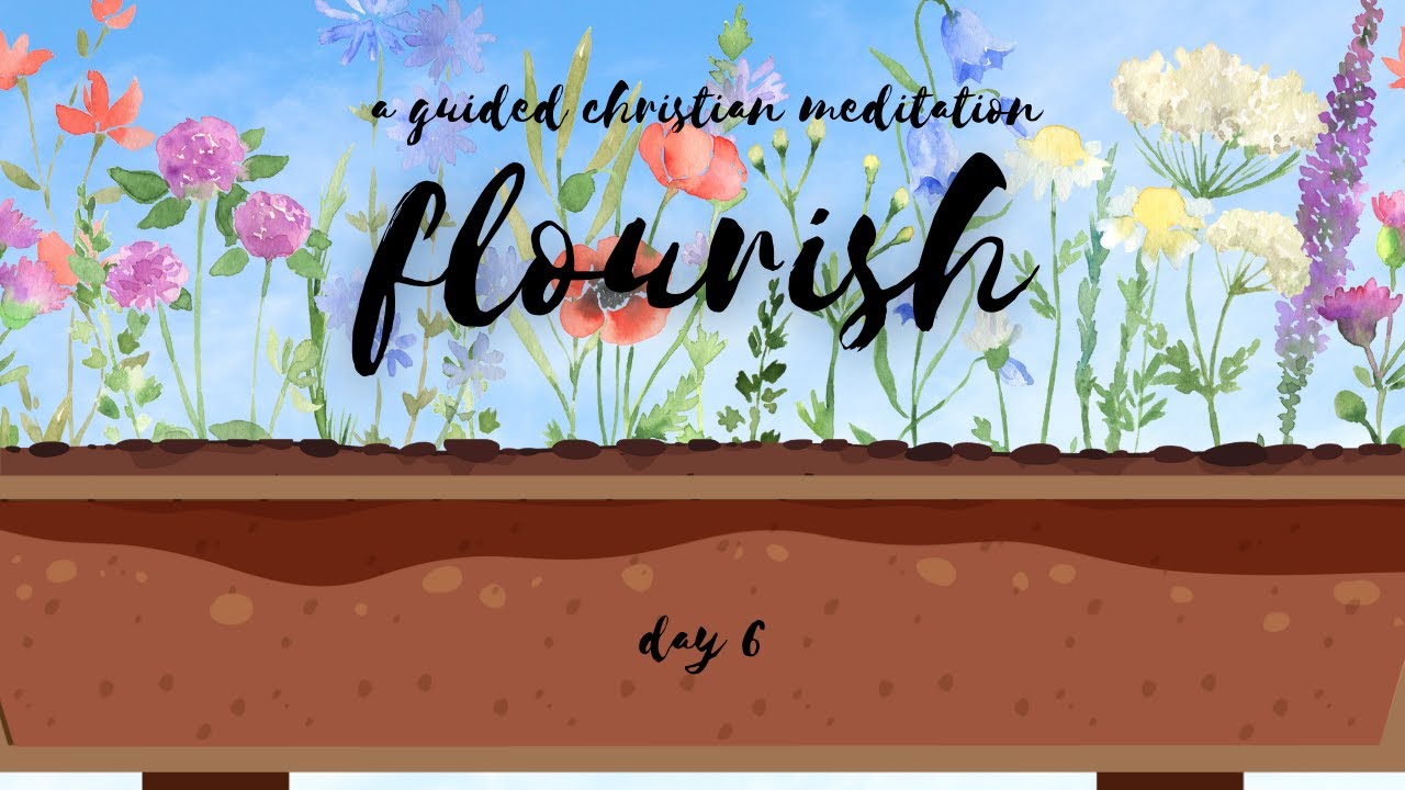 Flourish 🌻 - Day 6 // A Guided Christian Meditation - YouTube