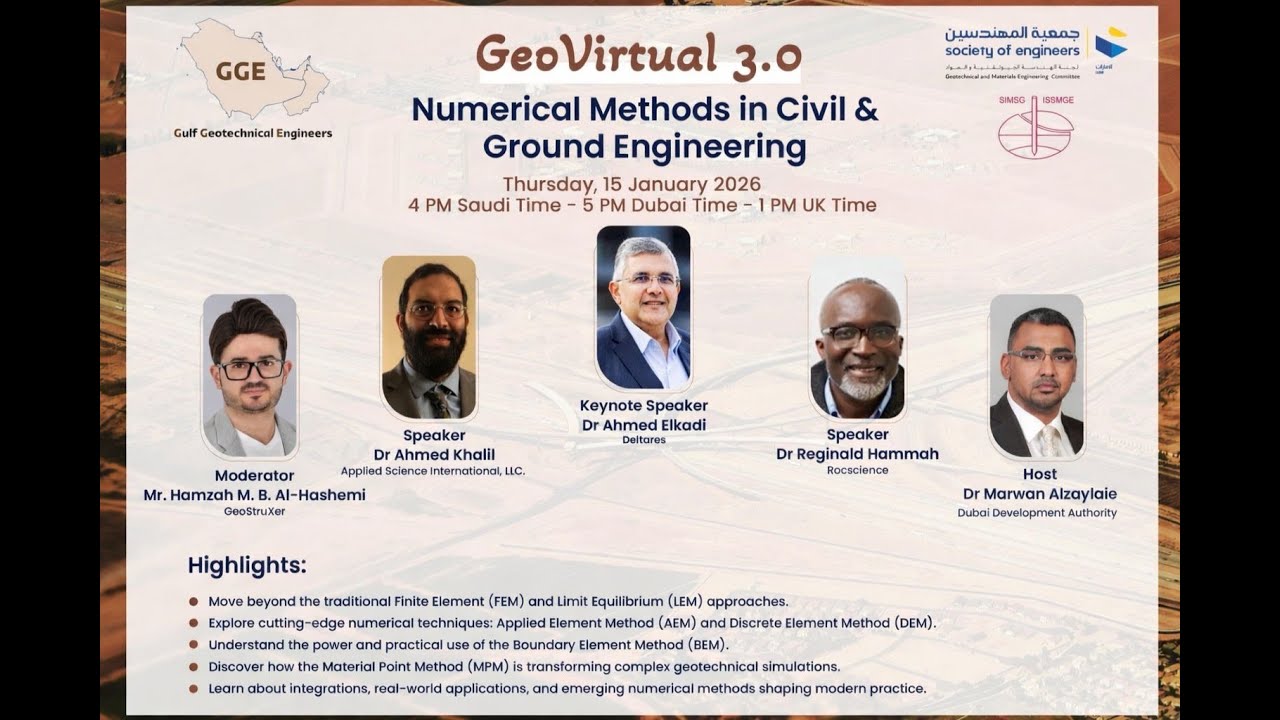 GeoVirtual 3.0: Numerical Methods in Civil & Ground Engineering - YouTube