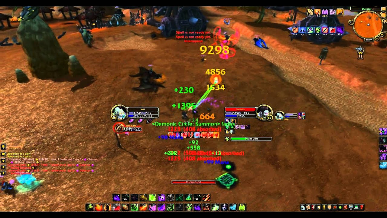 Cataclysm: Destruction Warlock PvP - YouTube