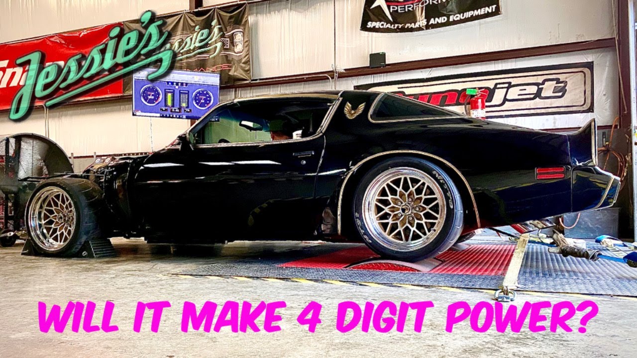 Dyno tuning Jessie's LSX twin turbo 1979 TRANS AM! - YouTube