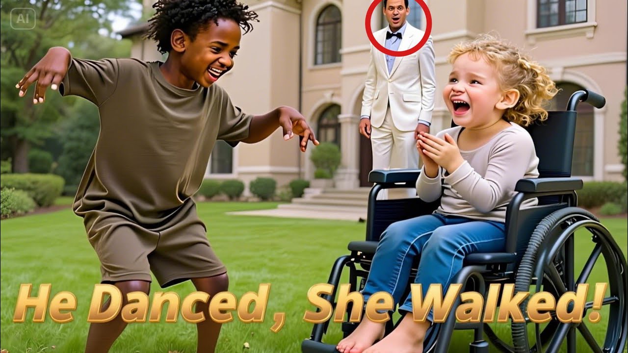 Millionaire Catches Homeless Boy Dancing with Paralyzed Daughter What ...