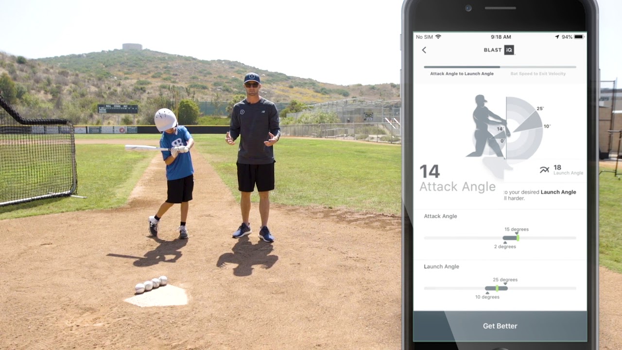 Attack Angle vs Launch Angle with Blast iQ - YouTube