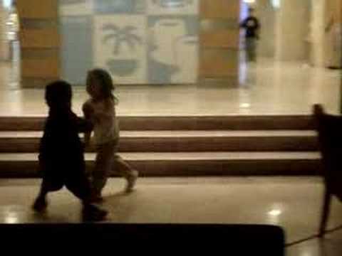 Yehia and Malak dancing blooper