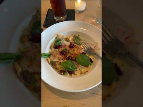 OMG! Beet Ravioli is a Mouth Orgasm. Spokane, Washington @Wooden City # Best Food Taste 👅