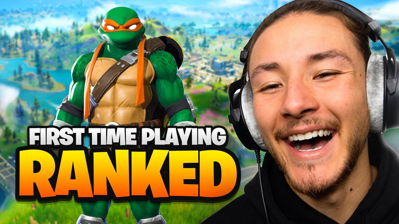 FIRST TIME PLAYING RANKED FORTNITE - YouTube