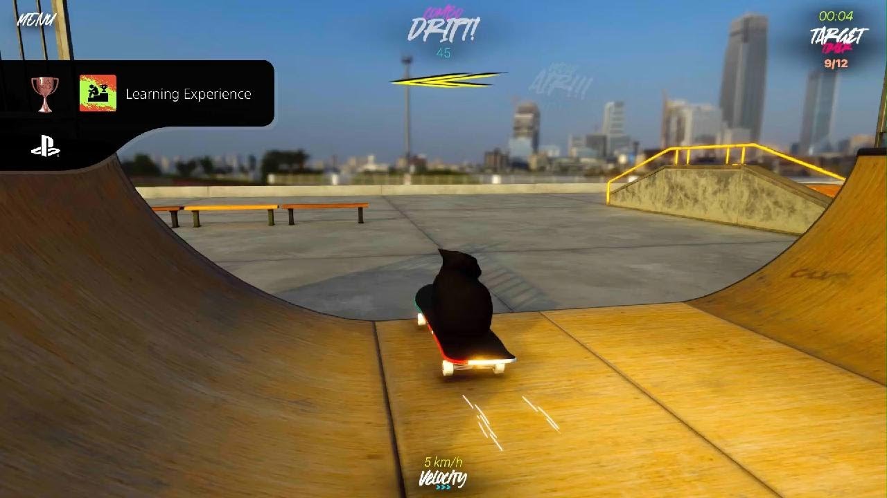 Skateboard Drifting with Maxwell Cat: The Game - YouTube