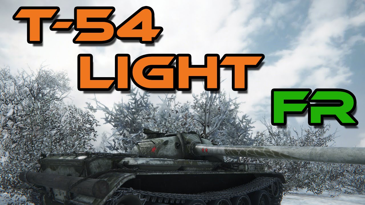 World of Tanks || Gameplay commenté FR || T-54 light | Winterberg | 0.9 ...