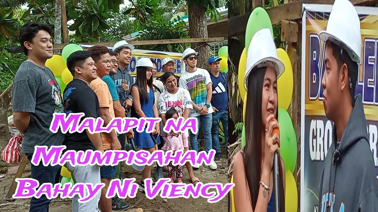 Viency, Groundbreaking ang mga Kaganapan. @valsantosmatubang541 ...