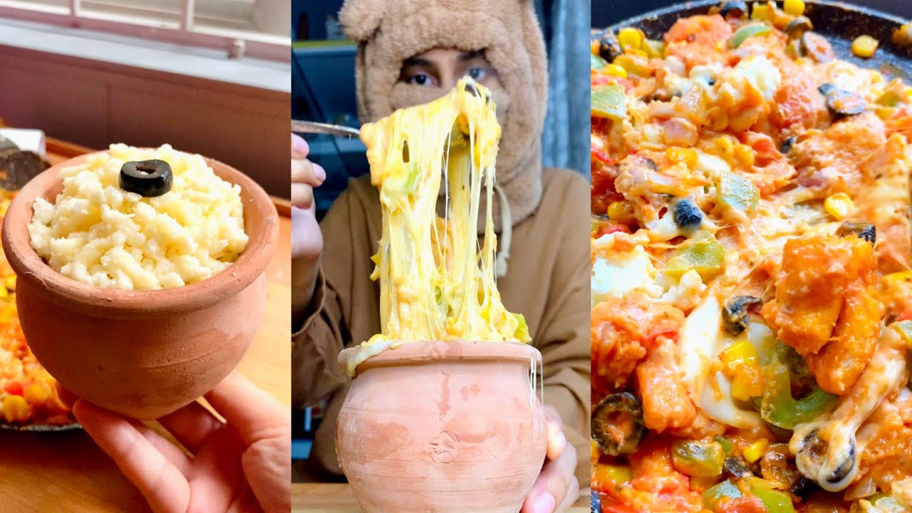 Cheesiest Viral Kulhad Pizza Recipe | Easy Snacks Recipes ...