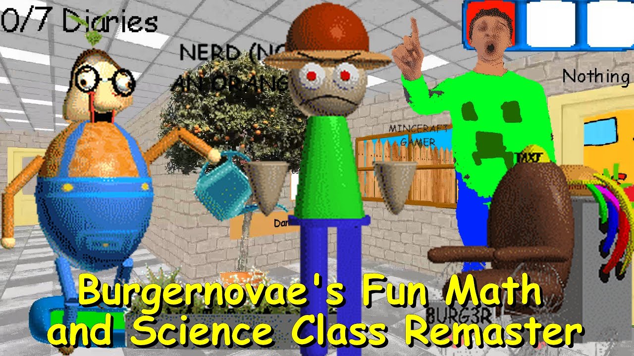 Burgernovae's Fun Math and Science Class Remaster - Baldi's Basics Mod ...