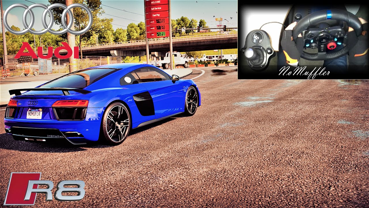 2019 Audi R8 V10 Performance | NFS HEAT | Logitech G29 Steering Wheel ...