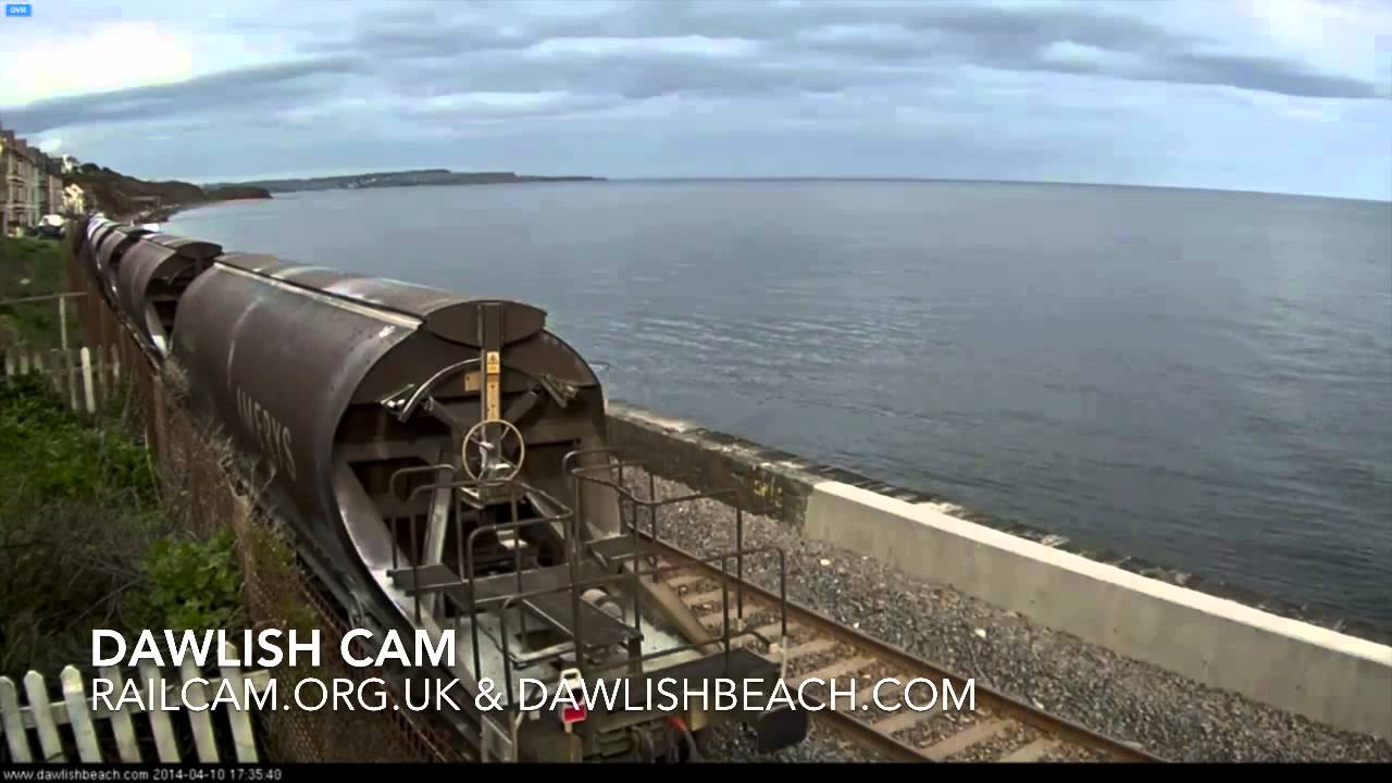 DB Schenker 66176 - Dawlish Cam 10th April 2014. - YouTube