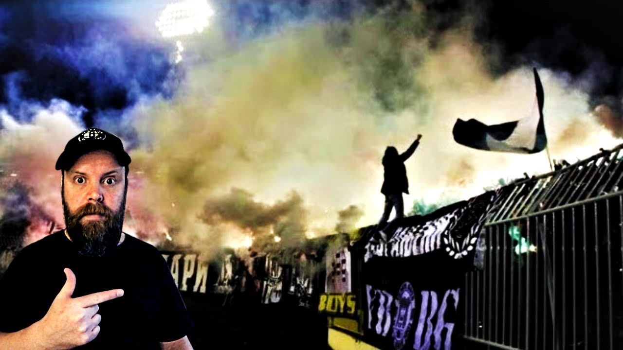 PARTIZAN BELGRADE GROBARI SERBIA FANS World of Ultras Reaction Reakcija ...